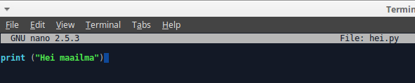 Basic scripting on linux – Oliver Lahti